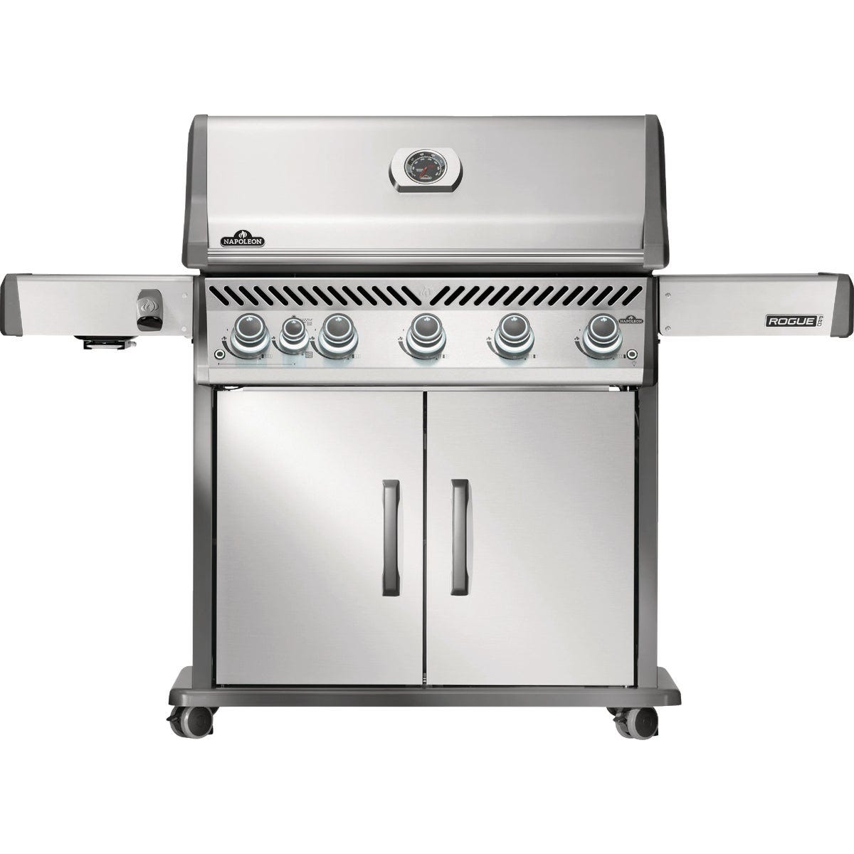 Napoleon Rogue PRO 625 Natural Gas Grill with Infrared Side Burner ...