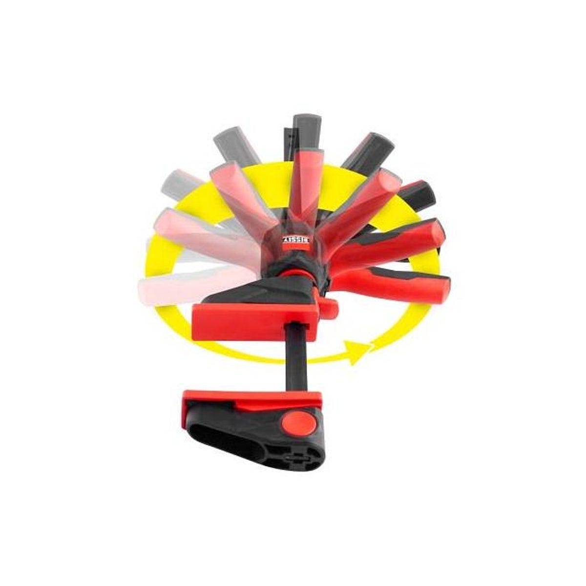 Bessey 12 In. Bar Full Rotating Handle One-Hand Trigger Clamp (2-Pack ...