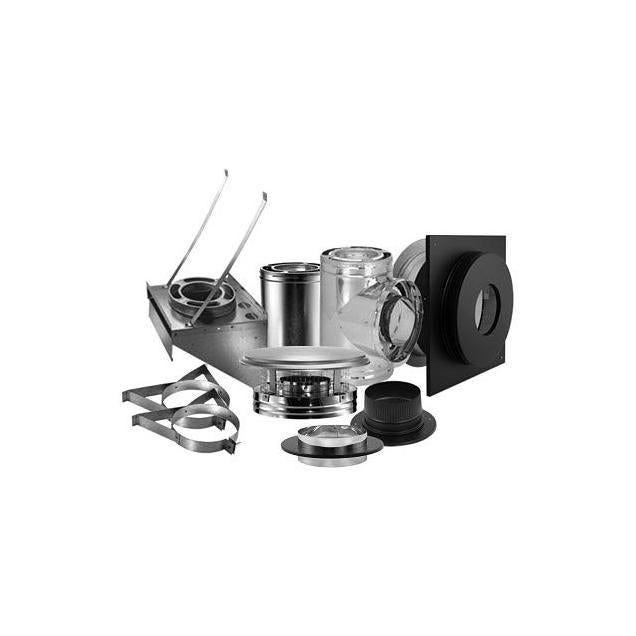 M&G DuraVent 6 In. Through-the-Wall DuraPlus Chimney Kit | Do it Best
