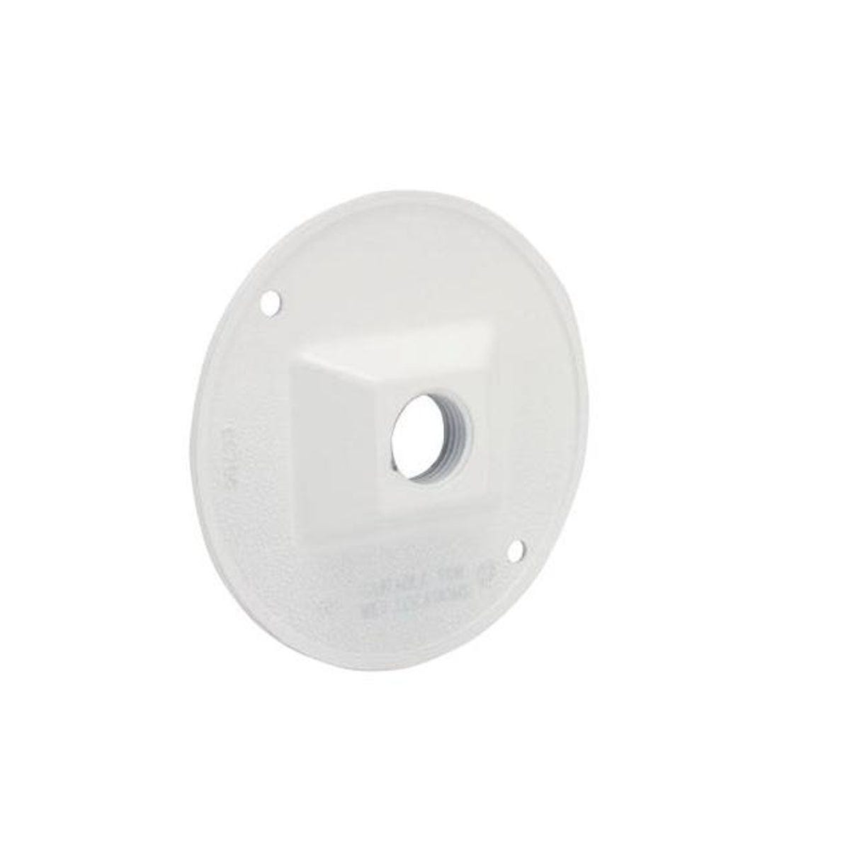 Bell Outdoor White Round Weatherproof Cluster Cover | Do it Best