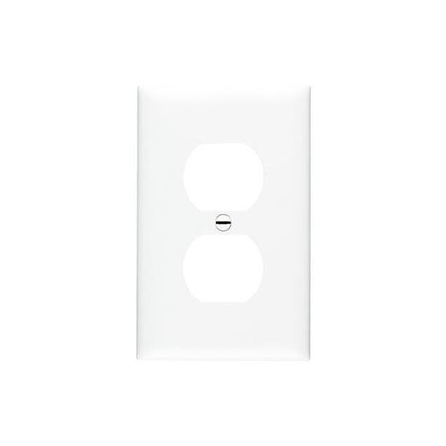 Legrand Pass & Seymour White 1-Gang 1-Duplex Outlet Nylon Wall Plate ...