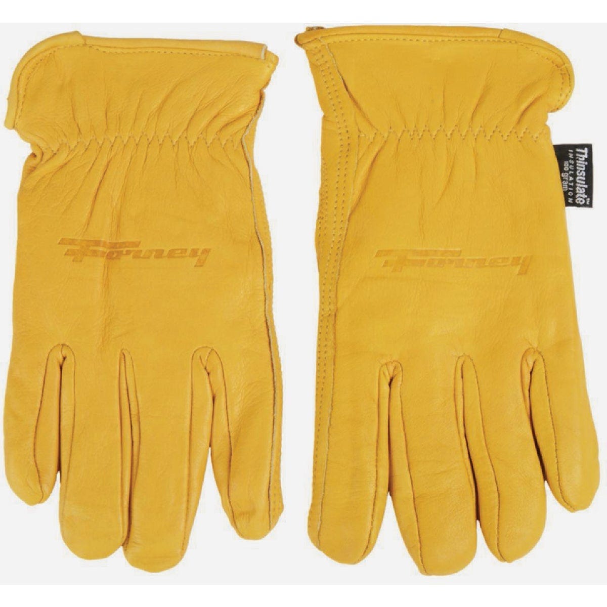 Forney Men's XL Lined Premium Cowhide Leather Driver Work Gloves | True ...