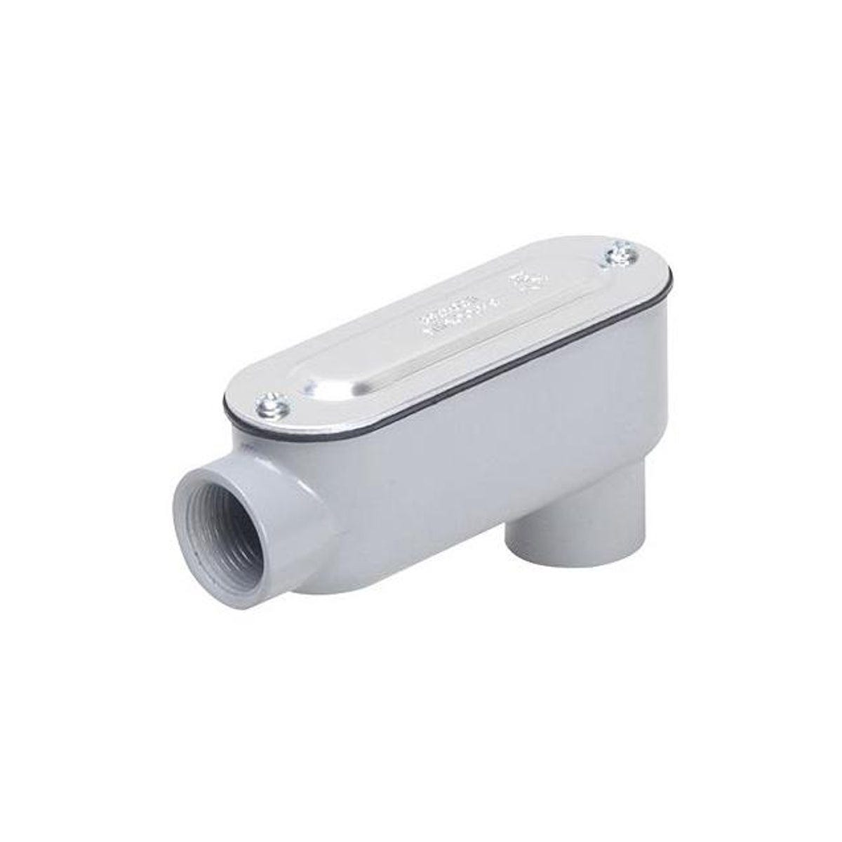Raco 1-1/4 In. Die-Cast Aluminum Oval Body Rigid/IMC Conduit Fitting ...