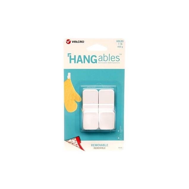VELCRO 2-Ct. Small White Removable Wall Fasteners | True Value Hardware