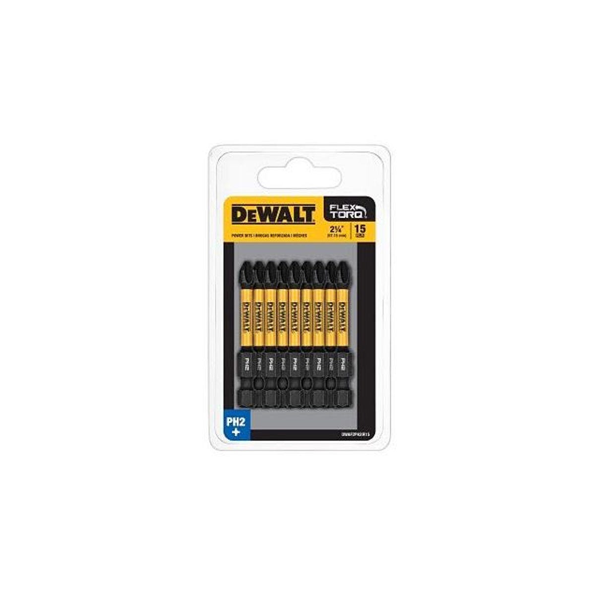 DeWalt FlexTorq 2-1/4 In. #2 Phillips Driver Bits (15-Pack) | True ...