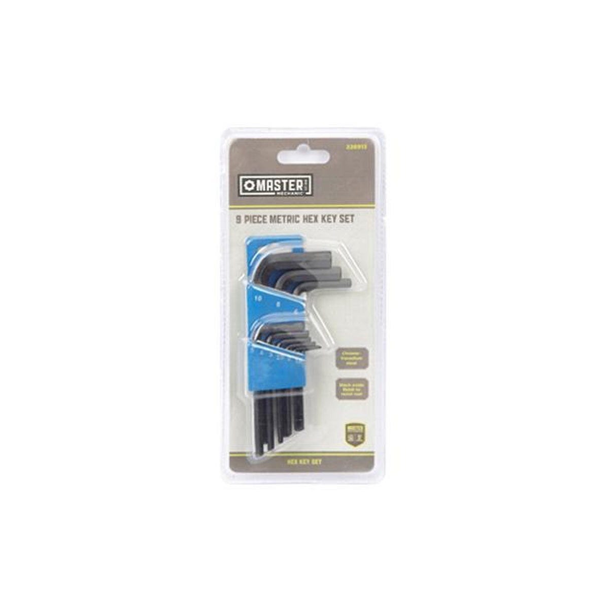 9-Piece Metric Hex-L Key Set with Short Arm | True Value Hardware