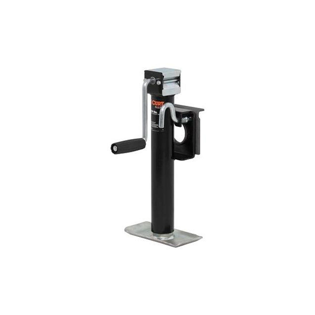 Curt 3000 Lb. Weld-On Bracket-Style Swivel Trailer Jack, 10 In ...