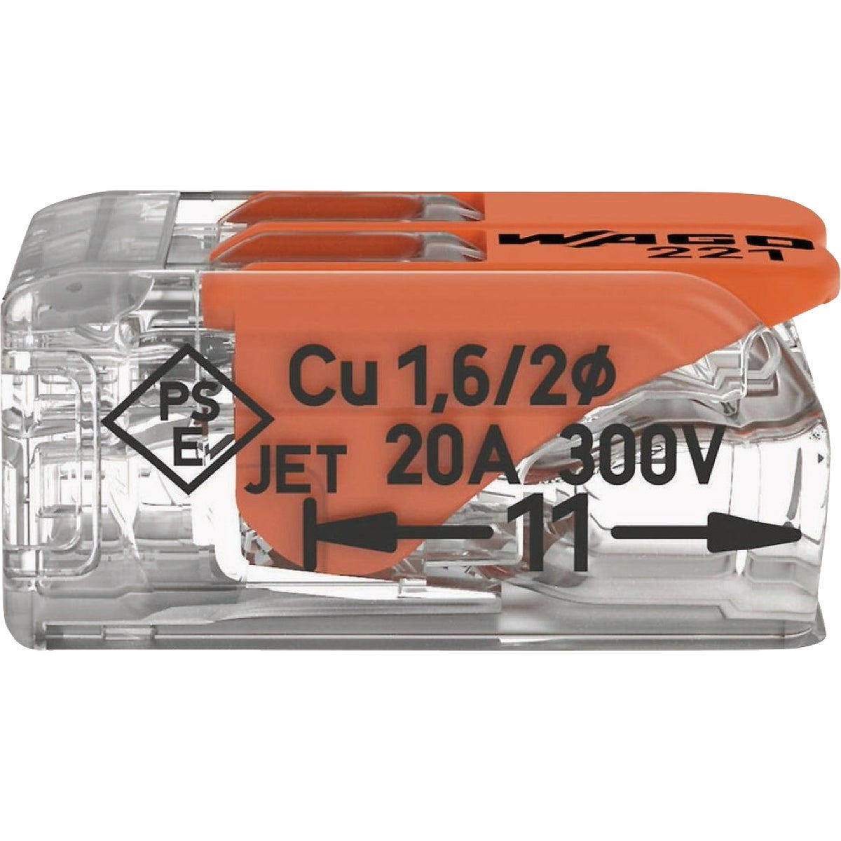 Wago 2-Wire 2-Port Lever Connector (50-Pack) | True Value Hardware