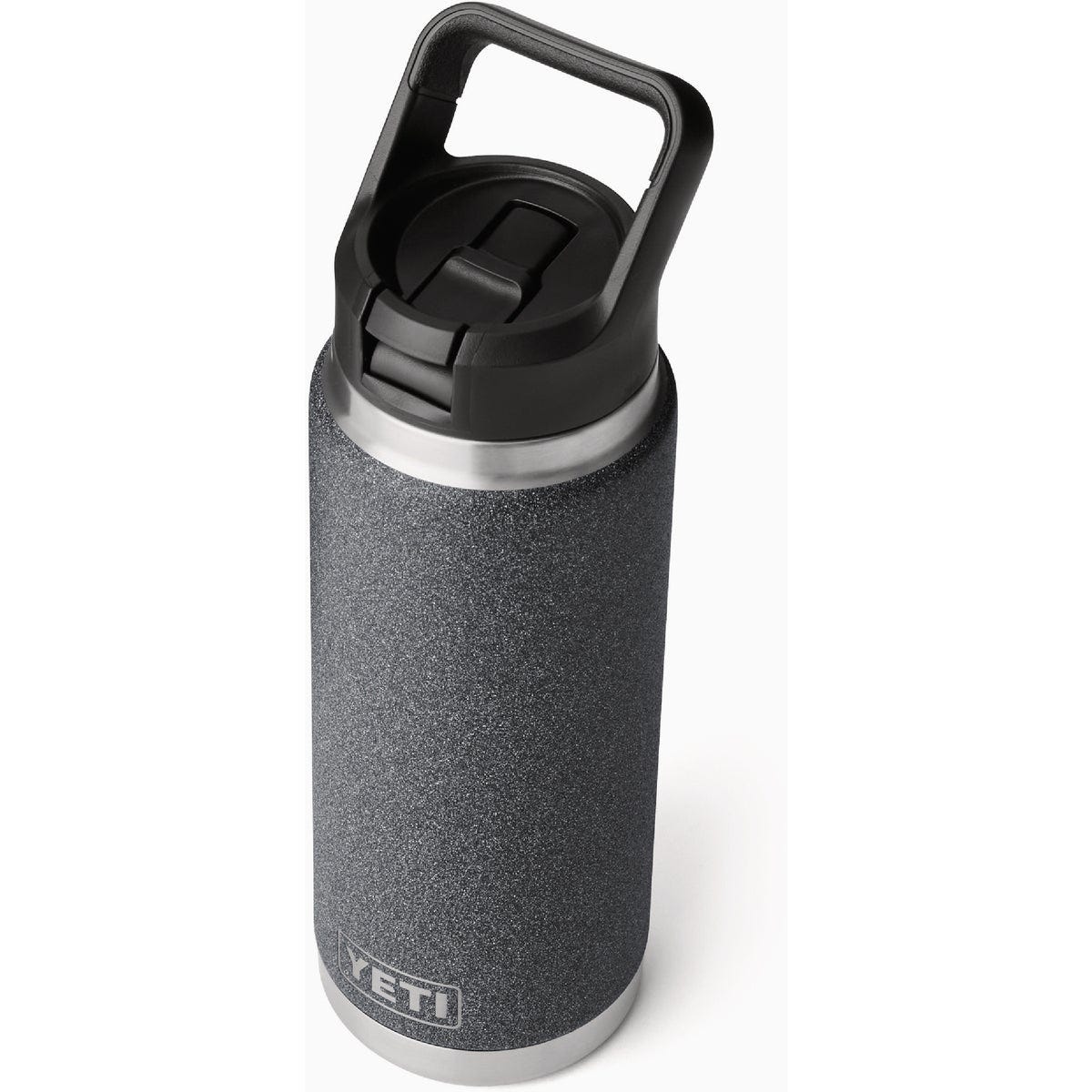 YETI Rambler 26 Oz. Blackstone Water Bottle with Straw Cap | True Value ...