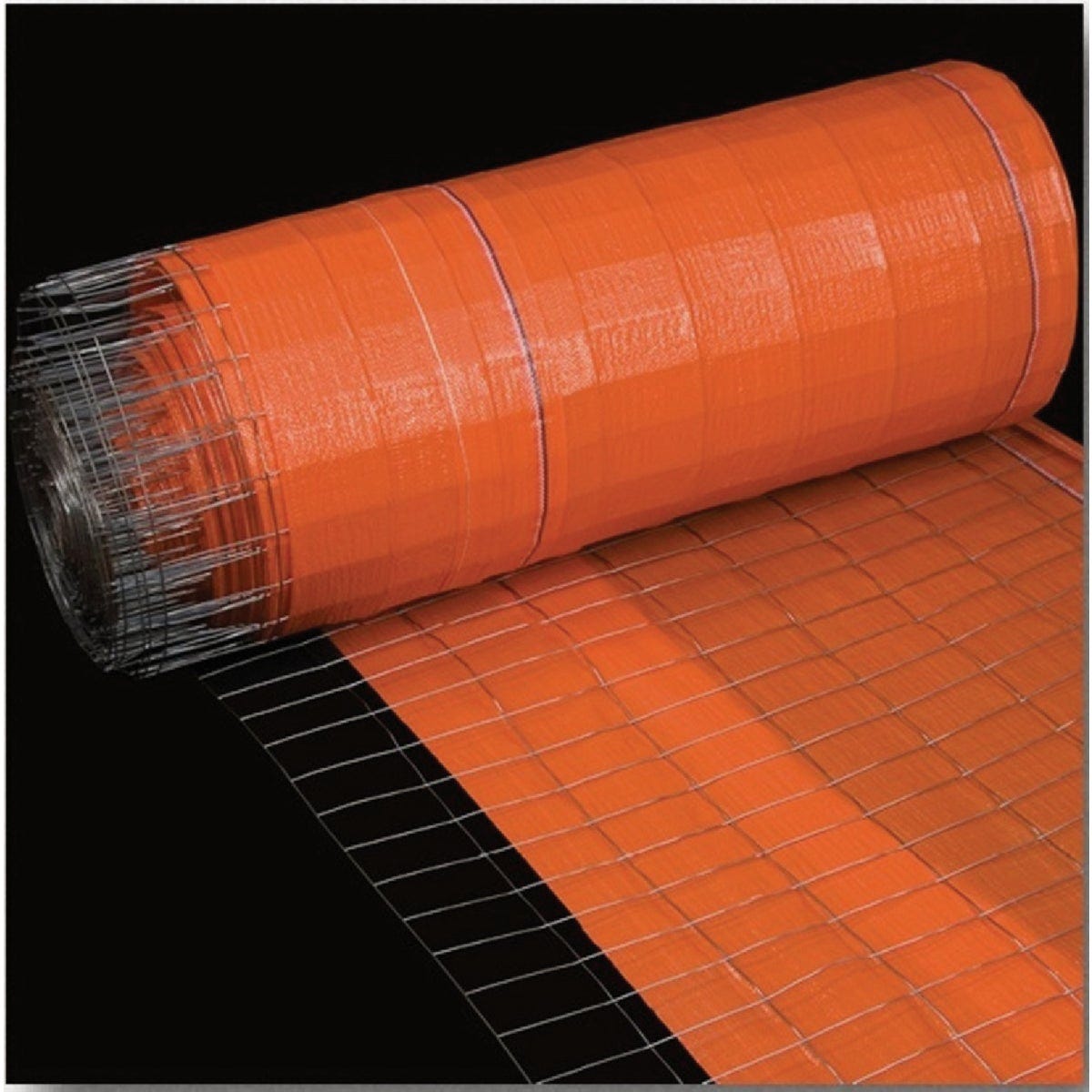 Mutual Industries 48 In. x 100 Ft. 14 Ga. Orange Wire Mesh | True Value ...