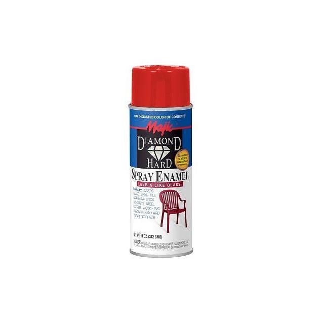 Majic 11 Oz. Gloss Red Diamondhard Spray Paint | True Value Hardware