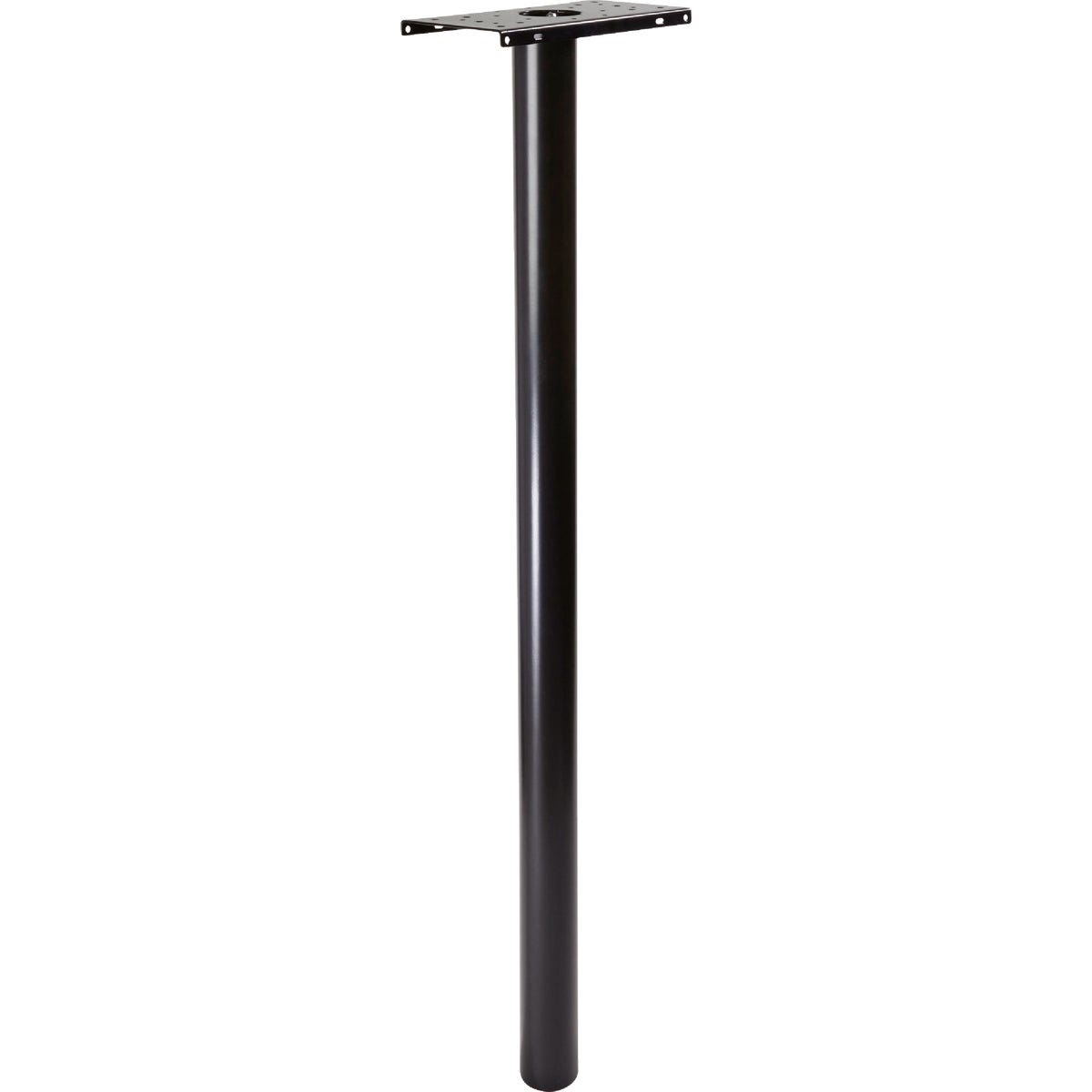 Architectural Mailboxes Pacifica In-Ground Steel Black Mailbox Post ...