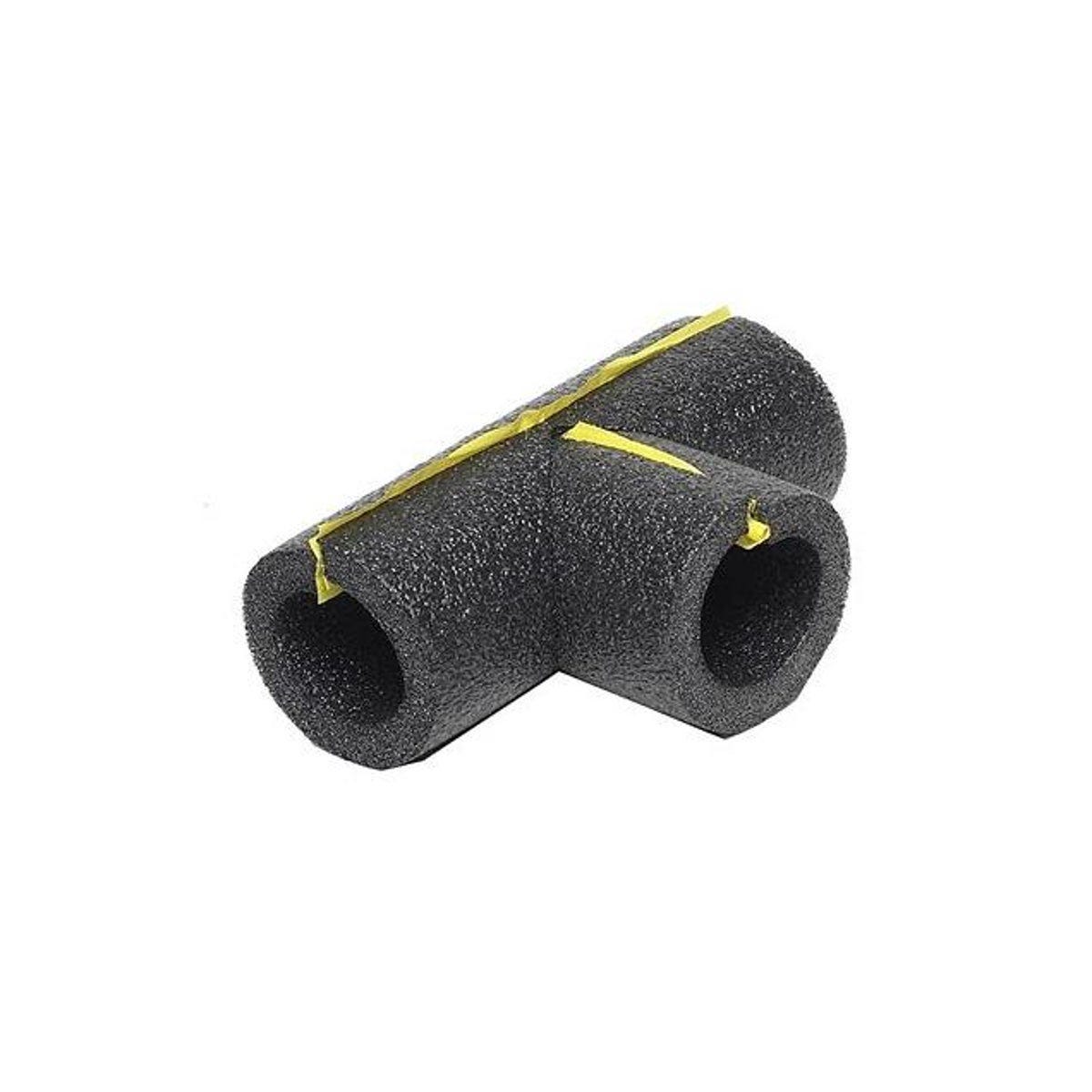 Thermwell Gray Polyethylene Foam Tee Pipe Insulation for 3/4 In. Copper ...