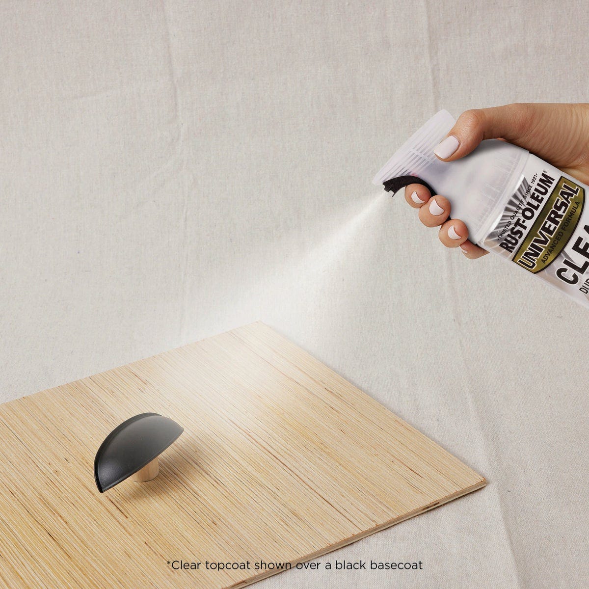 Rust-Oleum Universal 11 Oz. Topcoat Spray Paint, Dead Flat Clear | Do ...