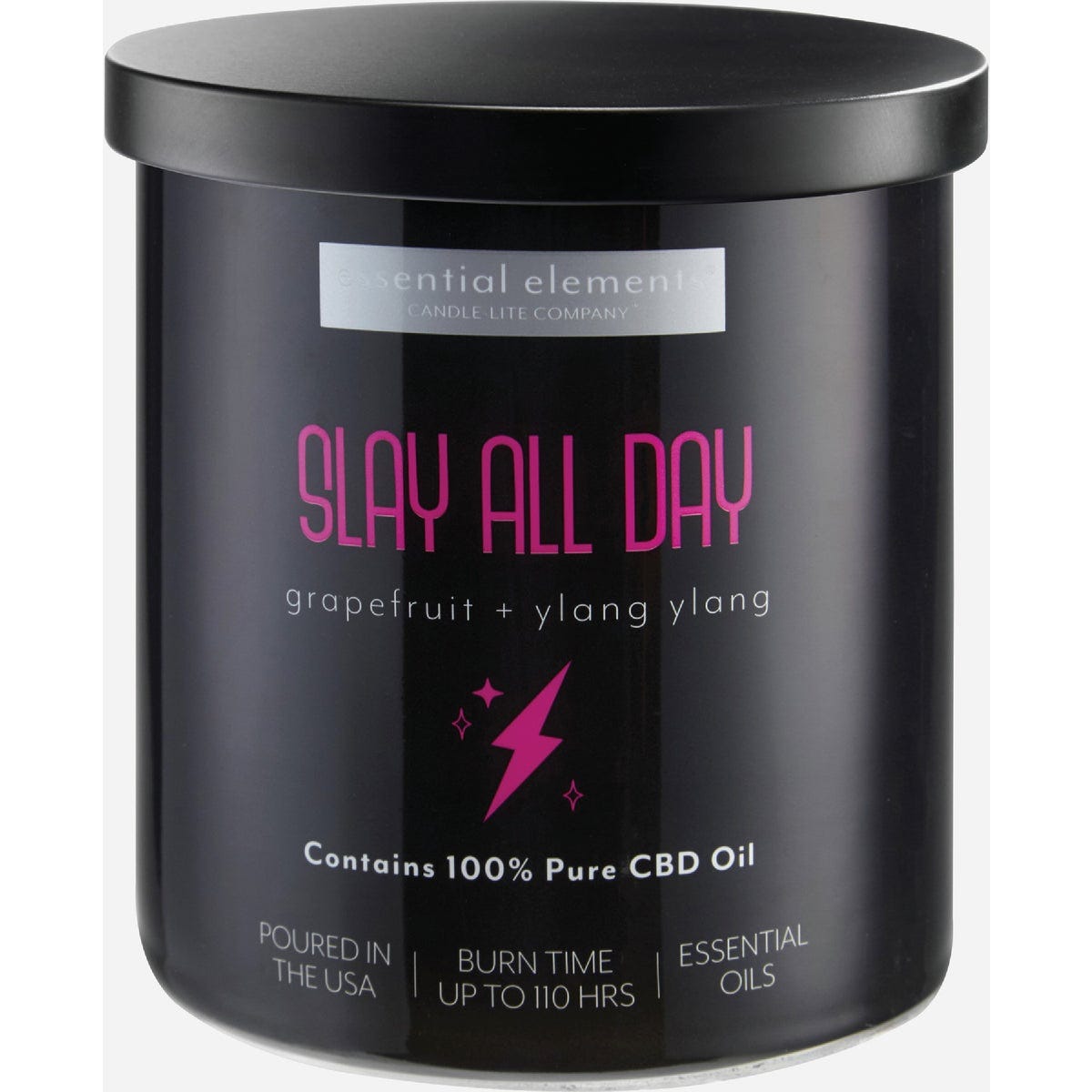 Essential Elements 16 Oz. 2-Wick Slay All Day CBD Candle | True Value ...