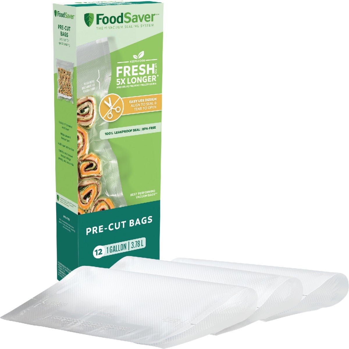 FoodSaver 1 Gal. Pre-Cut Bag (12-Ct.) | True Value Hardware
