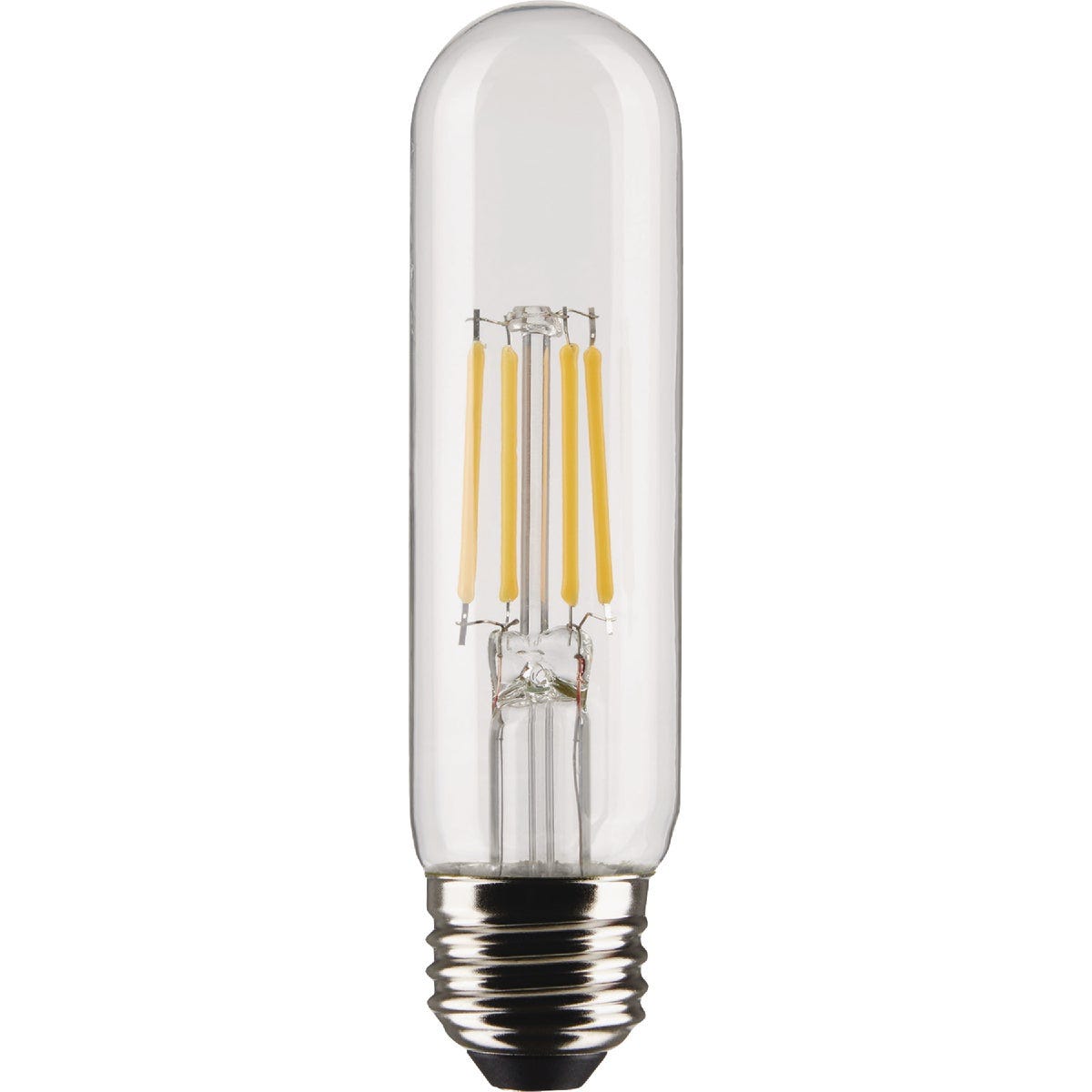 Satco 40W Equivalent T10 Medium Base 2700K Clear LED Bulb (2-Pack ...
