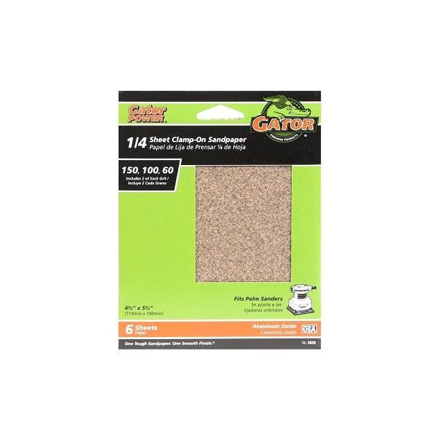 GatorGrit 6-Pack 4-1/2 In. x 5-1/2 In. General-Purpose Sandpaper | True ...