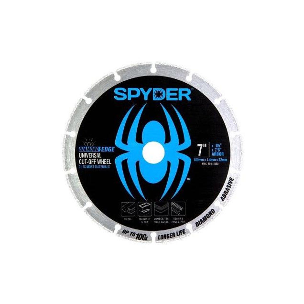 Spyder Diamond Edge 7 In. x 7/8 In. Abrasive Cut-Off Wheel | Do it Best