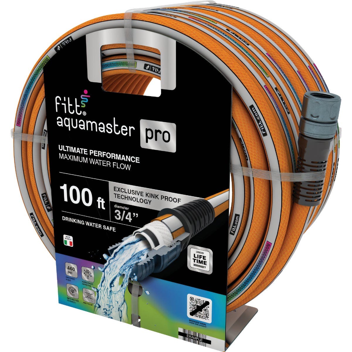 Fitt Aquamaster Pro 3/4 In. Dia. x 100 Ft. Hybrid Hose | True Value ...