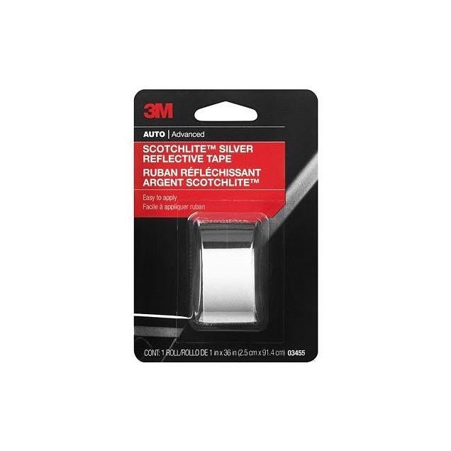 3M ScotchLite 1 In. x 36 In. Silver Reflective Safety Tape | True Value ...