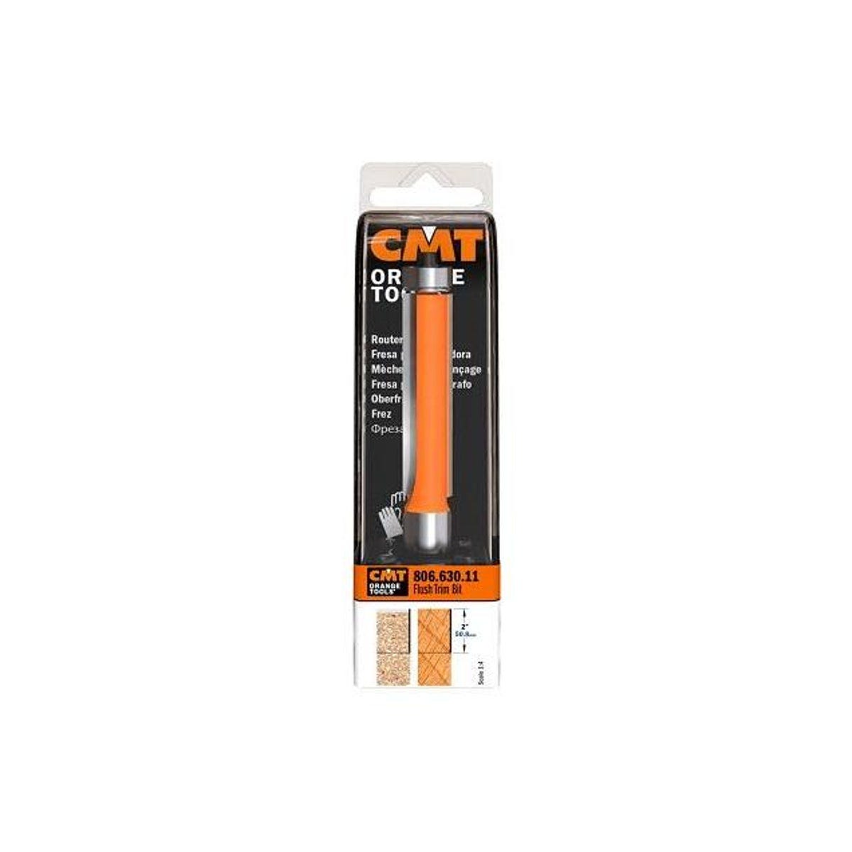 CMT Orange Tools 2 In. 1/2 In. Shank Flush Trim Router Bit | Do it Best