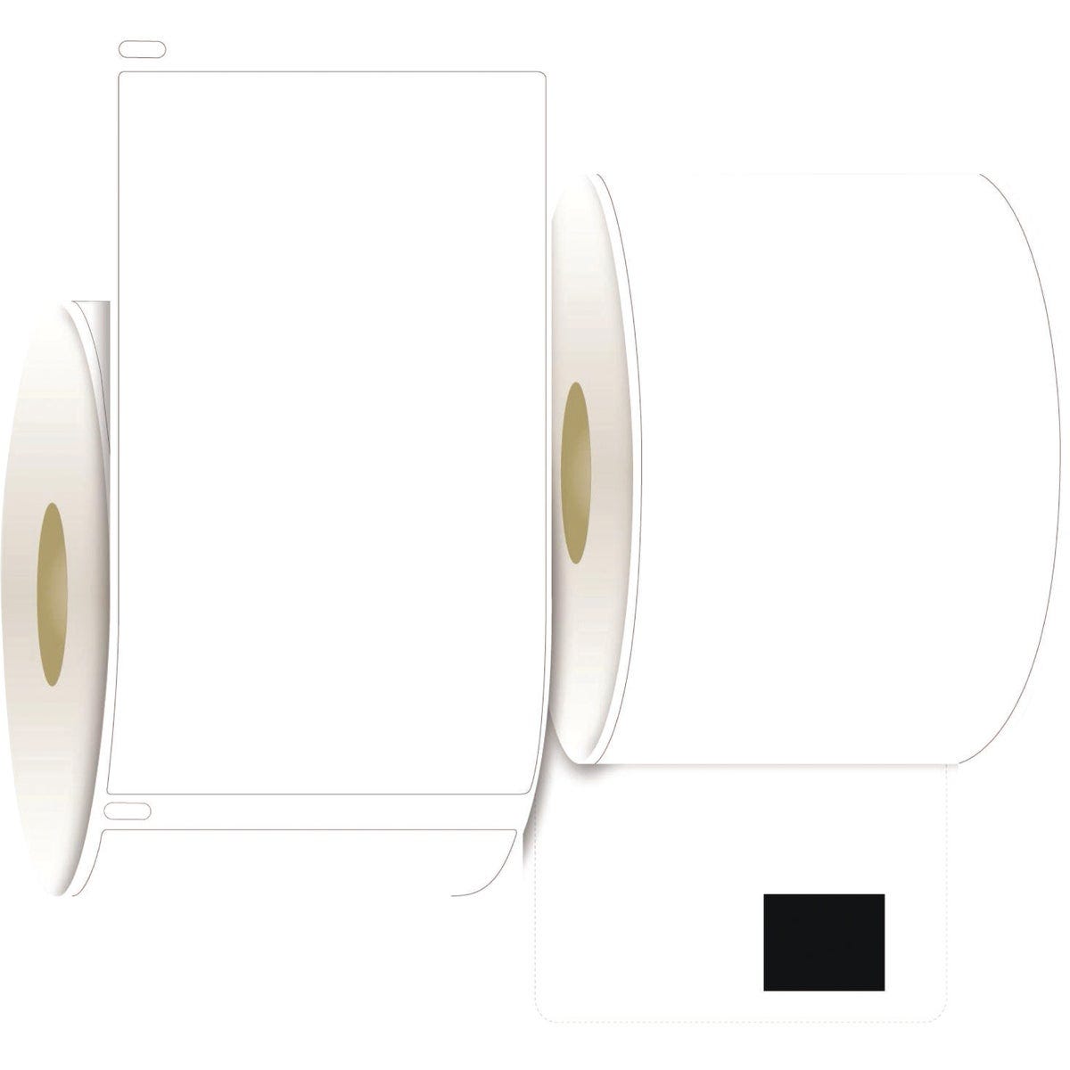 Centurion 2-1/8 In. x 3-15/16 In. Custom Paint Color Labels (300 Labels ...