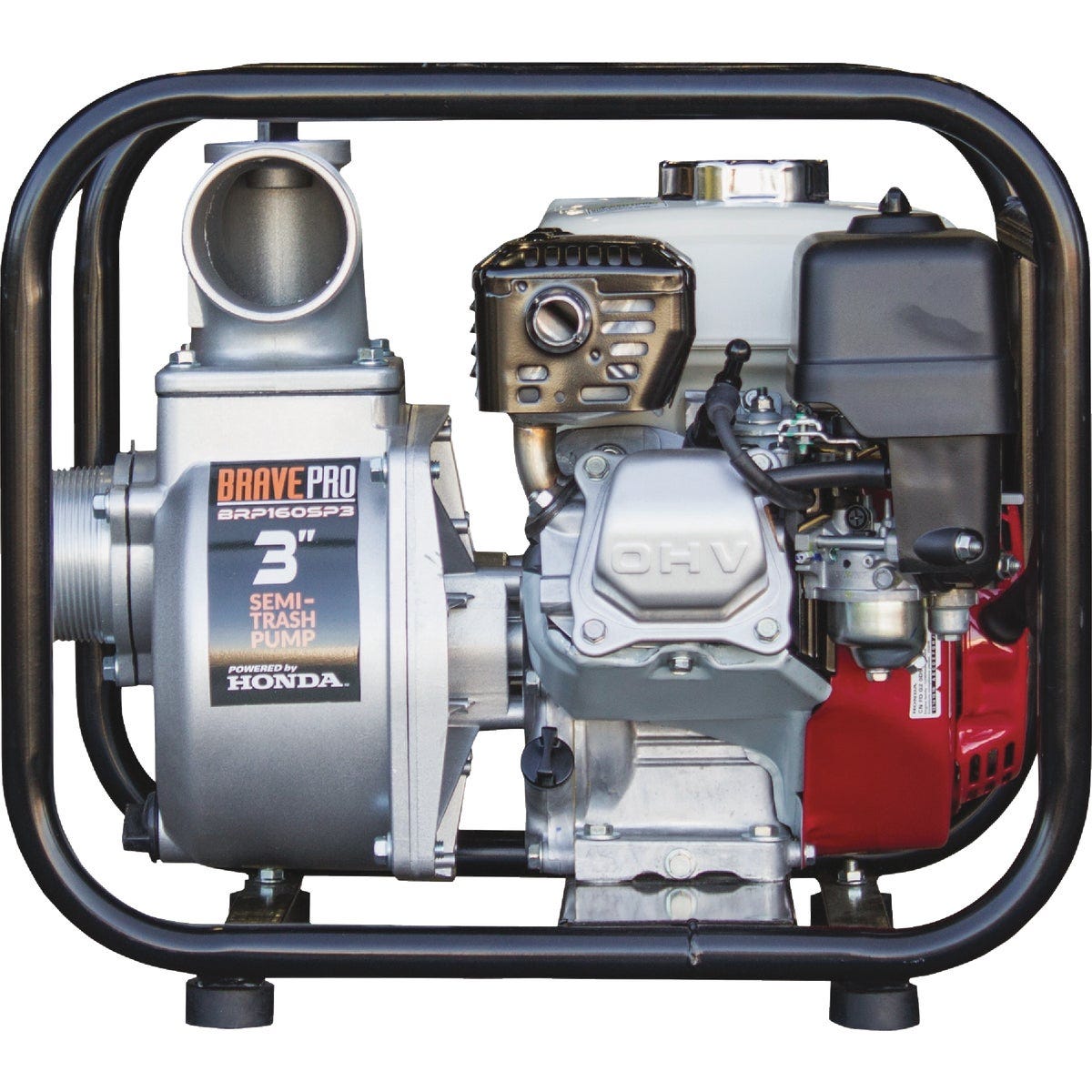 Brave 3 In. Semi-Trash Pump with Honda GX160 | Do it Best