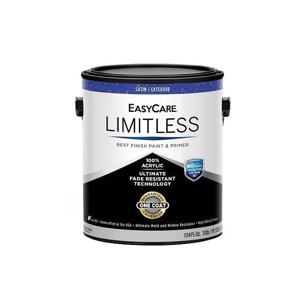 EasyCare WeatherAll Limitless 1 Gal. Jamestown Red Satin Acrylic Latex ...