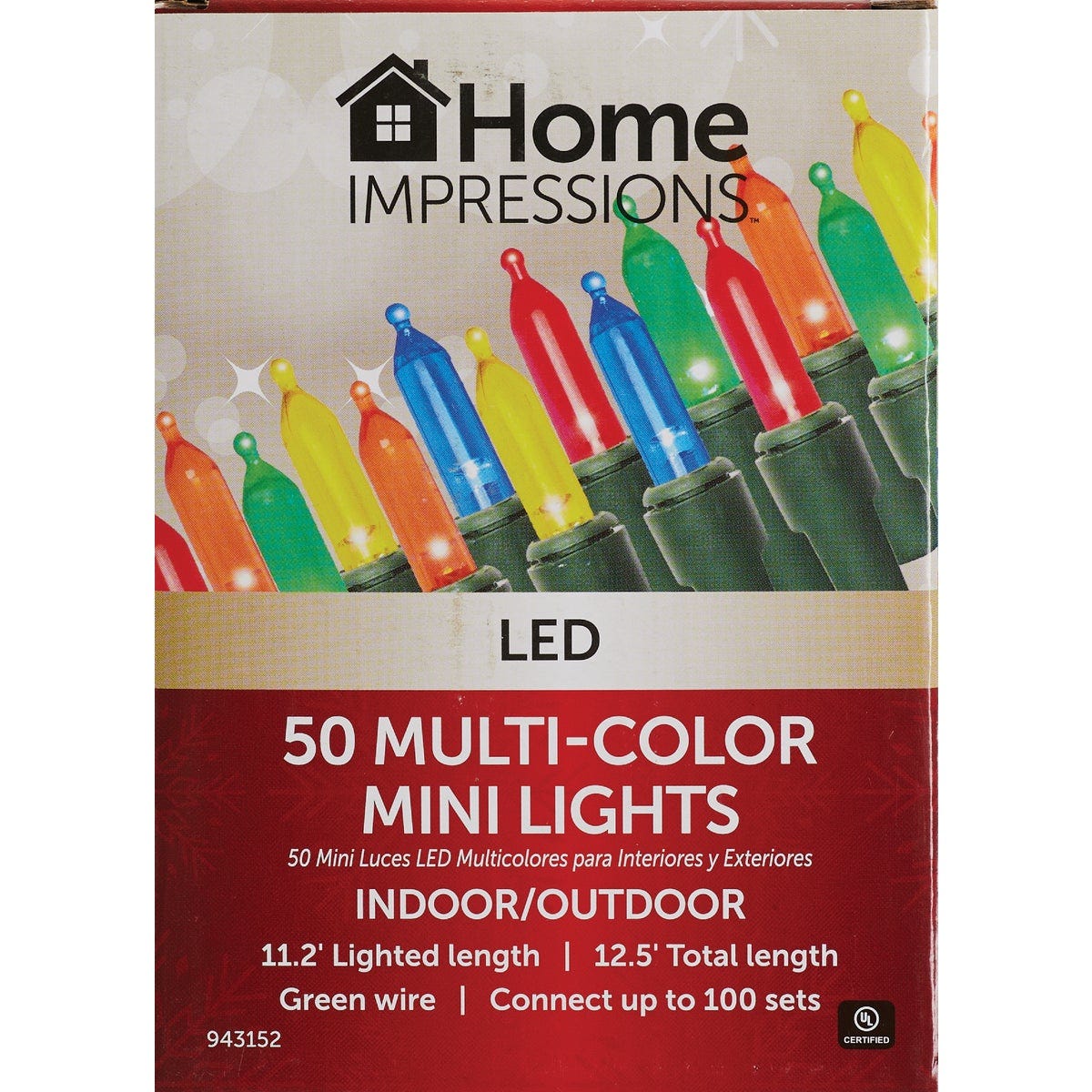 Home Impressions Multi 50-Bulb Mini LED String Light Set | Do it Best