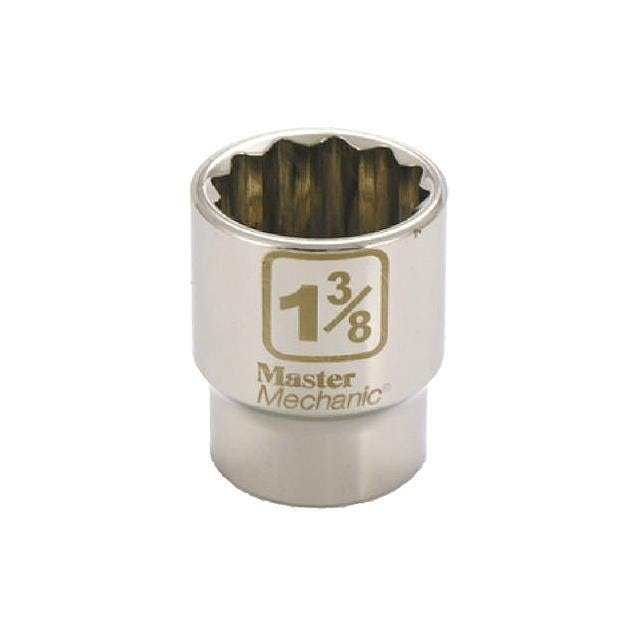 Master Mechanic 3/4 In. Drive 1-3/8 In. 12-Point Socket | True Value ...