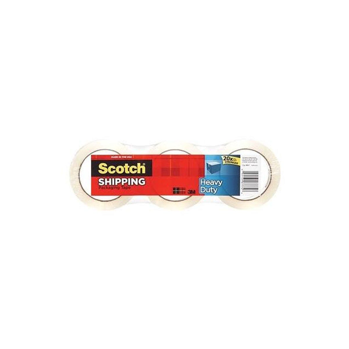 Scotch 1.88 Yd. x 54.6 Yd. Shipping Packaging Tape (3-Pack) | Do it Best