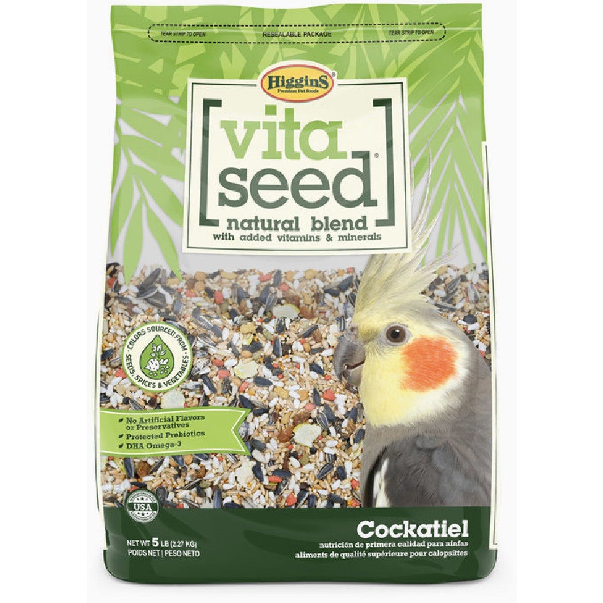 Higgins 3 Lb. Sunburst Cockatiel Bird Food | True Value Hardware