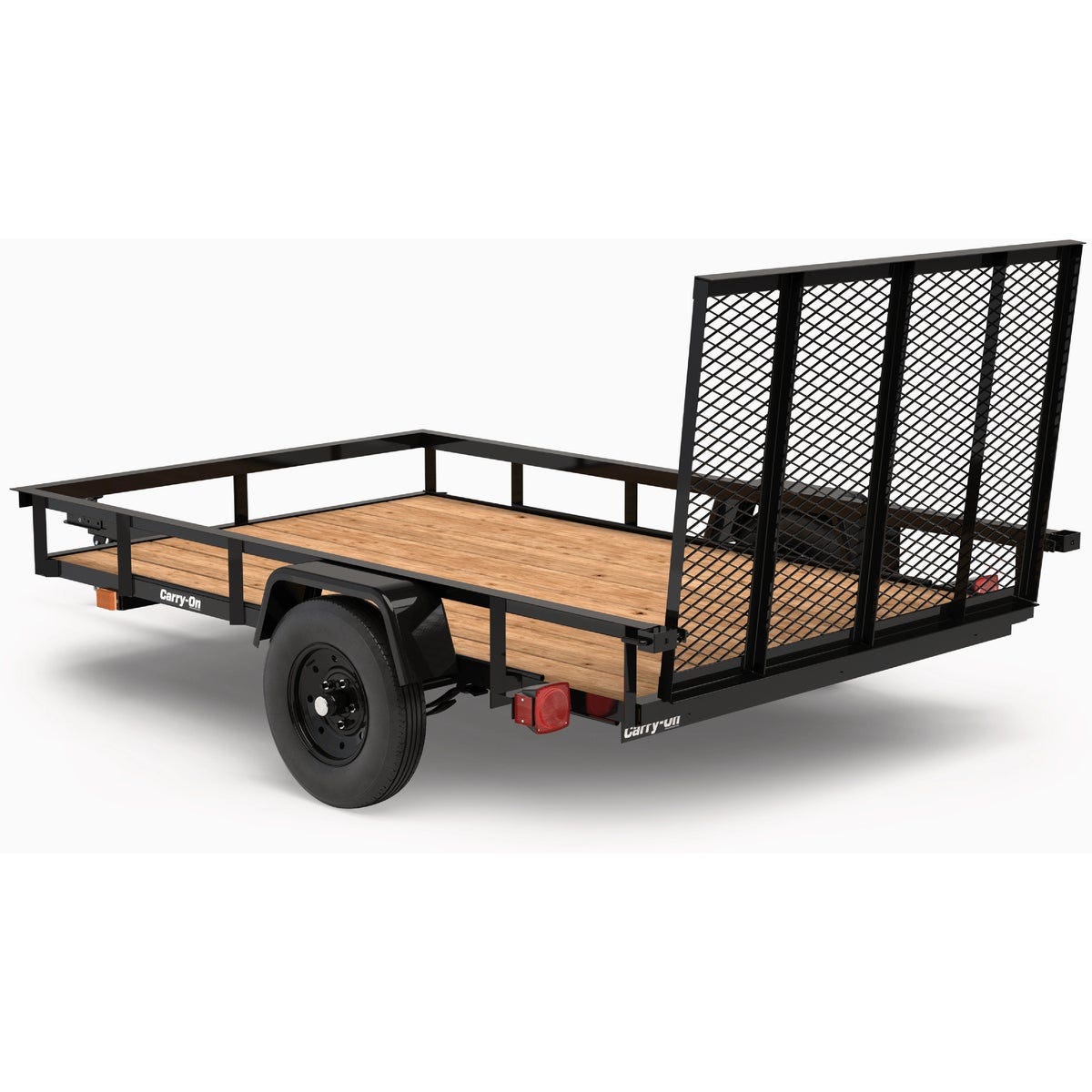 Carry-On Trailer 5 Ft. x 8 Ft. 1,500 Lb. Treated Lumber Utility Trailer ...