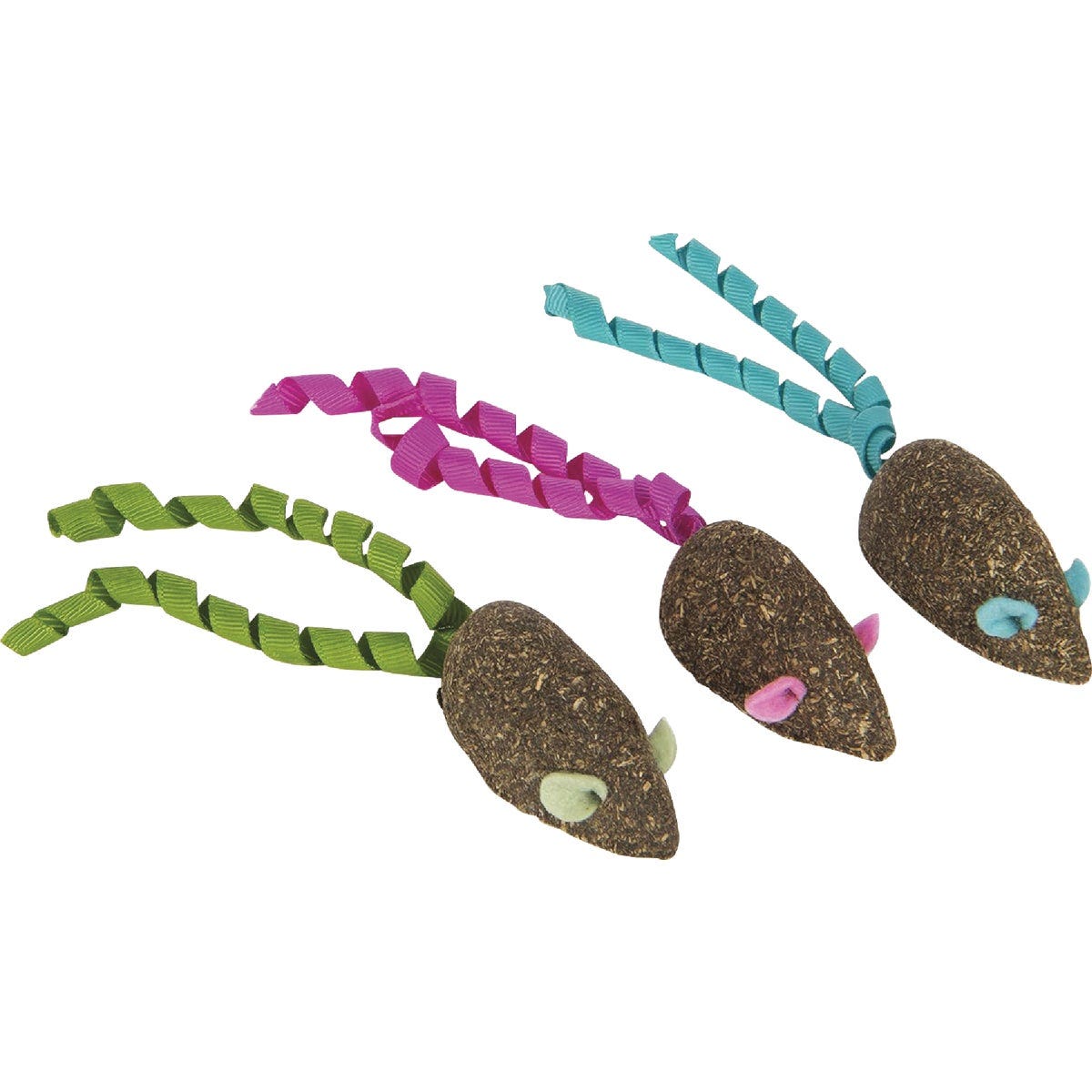 SmartyKat Magic Mice Compressed Catnip and Ribbon Cat Toy (3-Pack ...