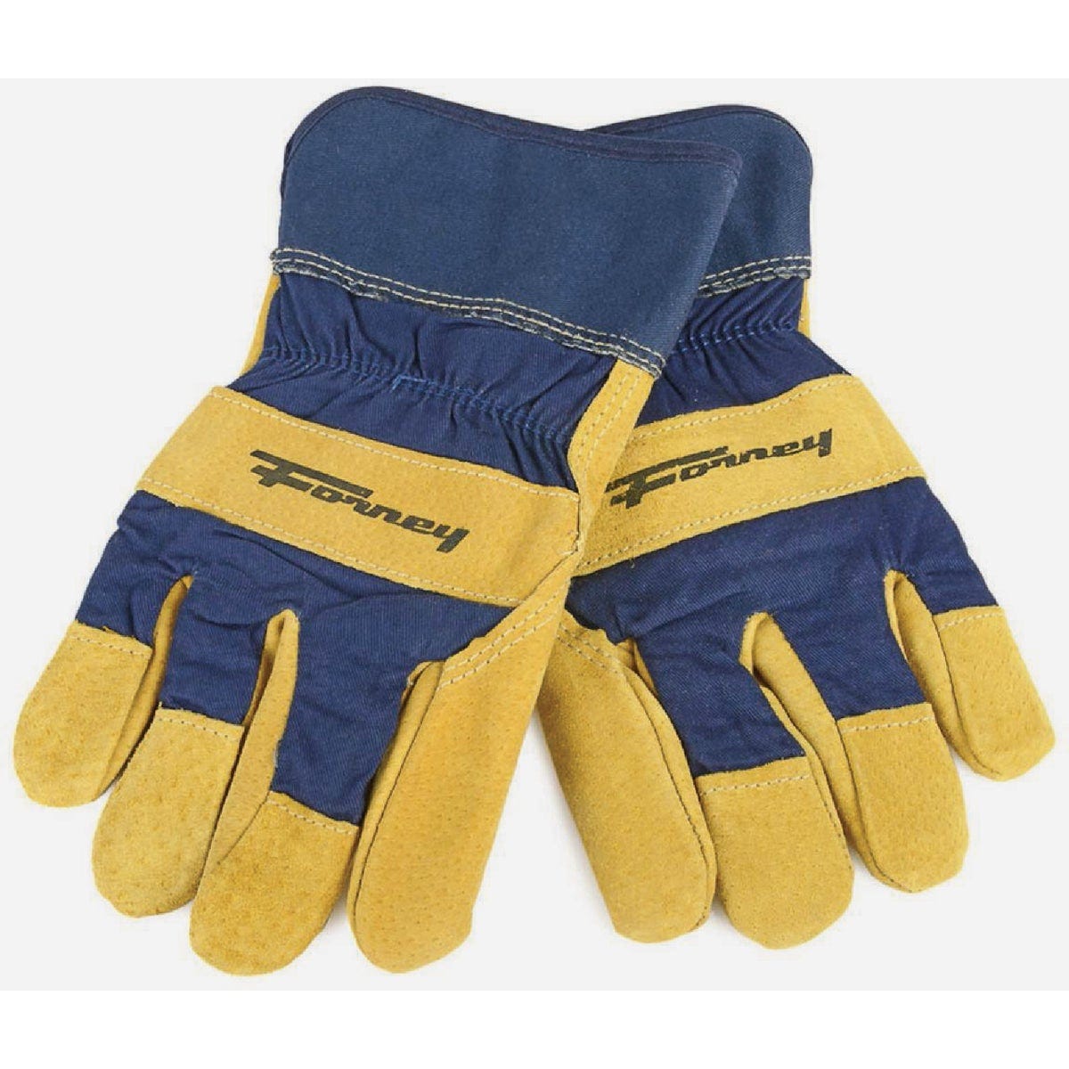 Forney Men's Large Lined Premium Pigskin Leather Palm Gloves | True ...