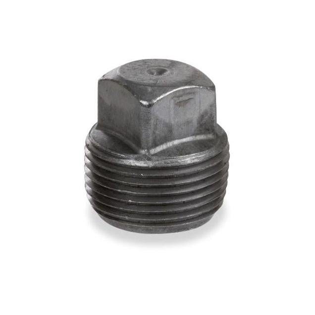 ASC 3 In. Square Head Black Iron Pipe Plug | True Value Hardware