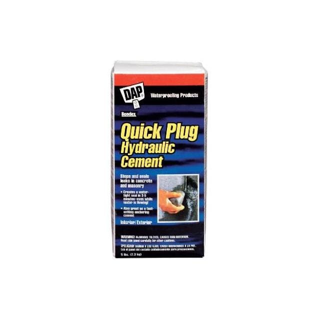 Dap 2.5 Lb. Quick Plug Hydraulic Cement | True Value Hardware