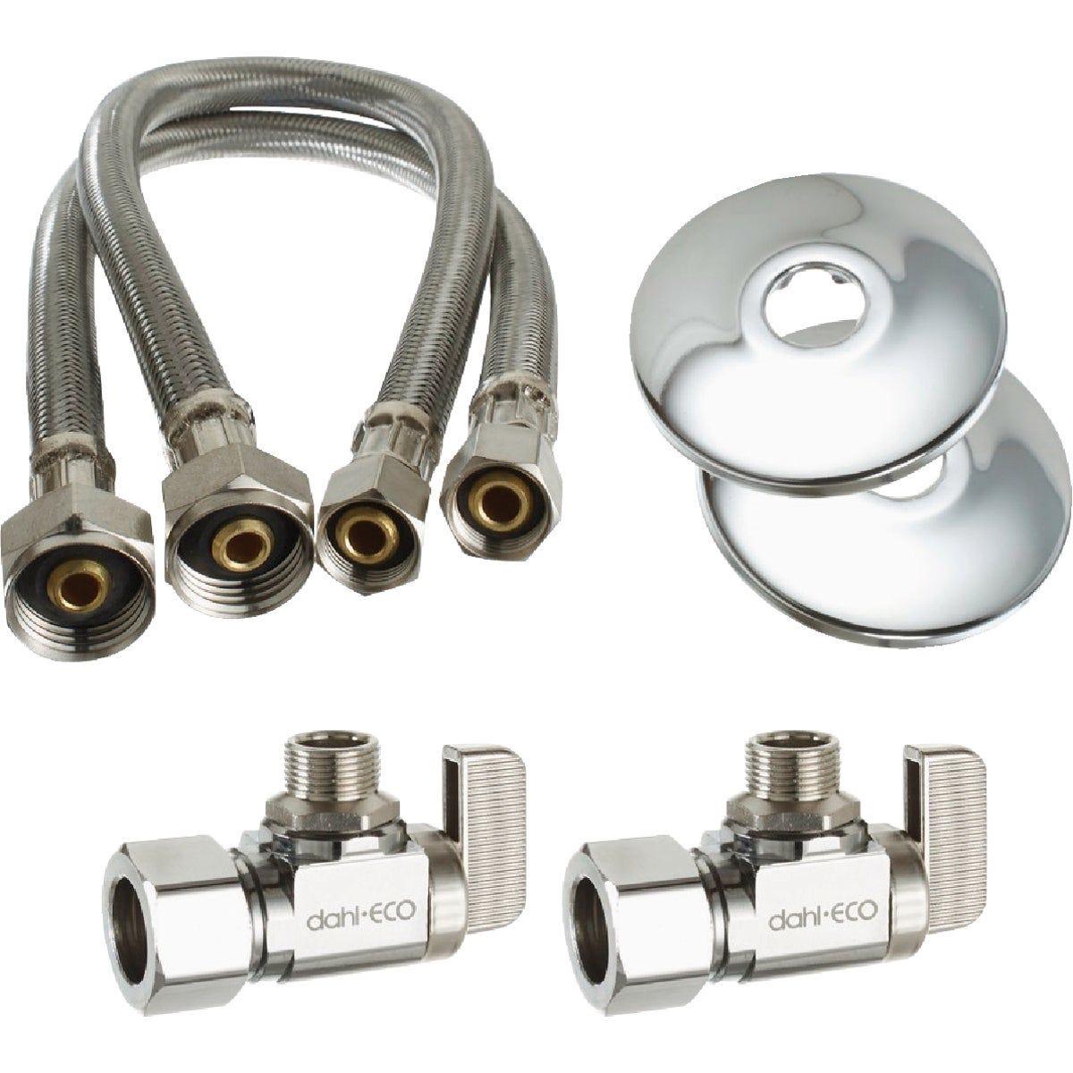 dahl Faucet/Lavatory Supply Kit with 2 Angle Valves | True Value Hardware