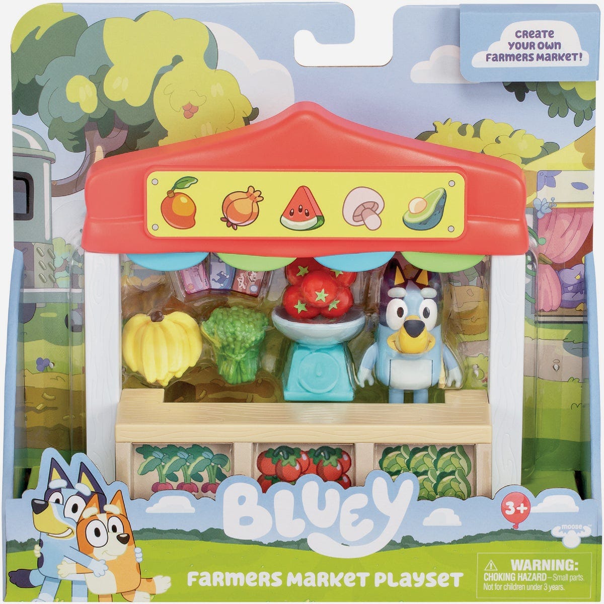 Bluey Farmers Market Playset- | True Value Hardware