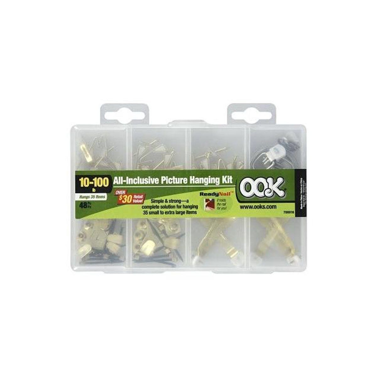 Ook 10 to 100 Lb. Picture Hanging Kit (50-Piece) | Do it Best