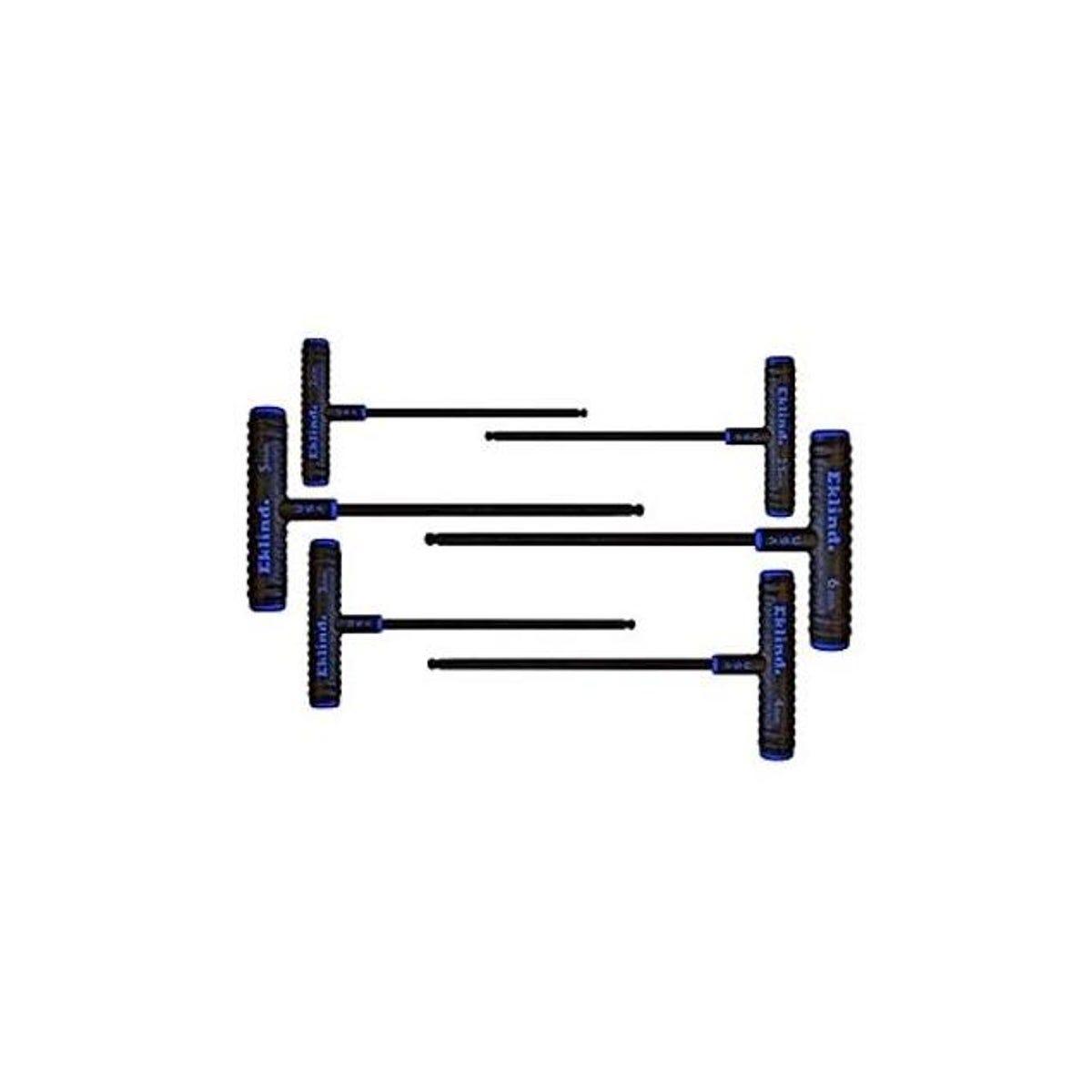 Eklind 6-Piece Power-T T-Handle Ball End Hex Key Set With Pouch | Do it ...