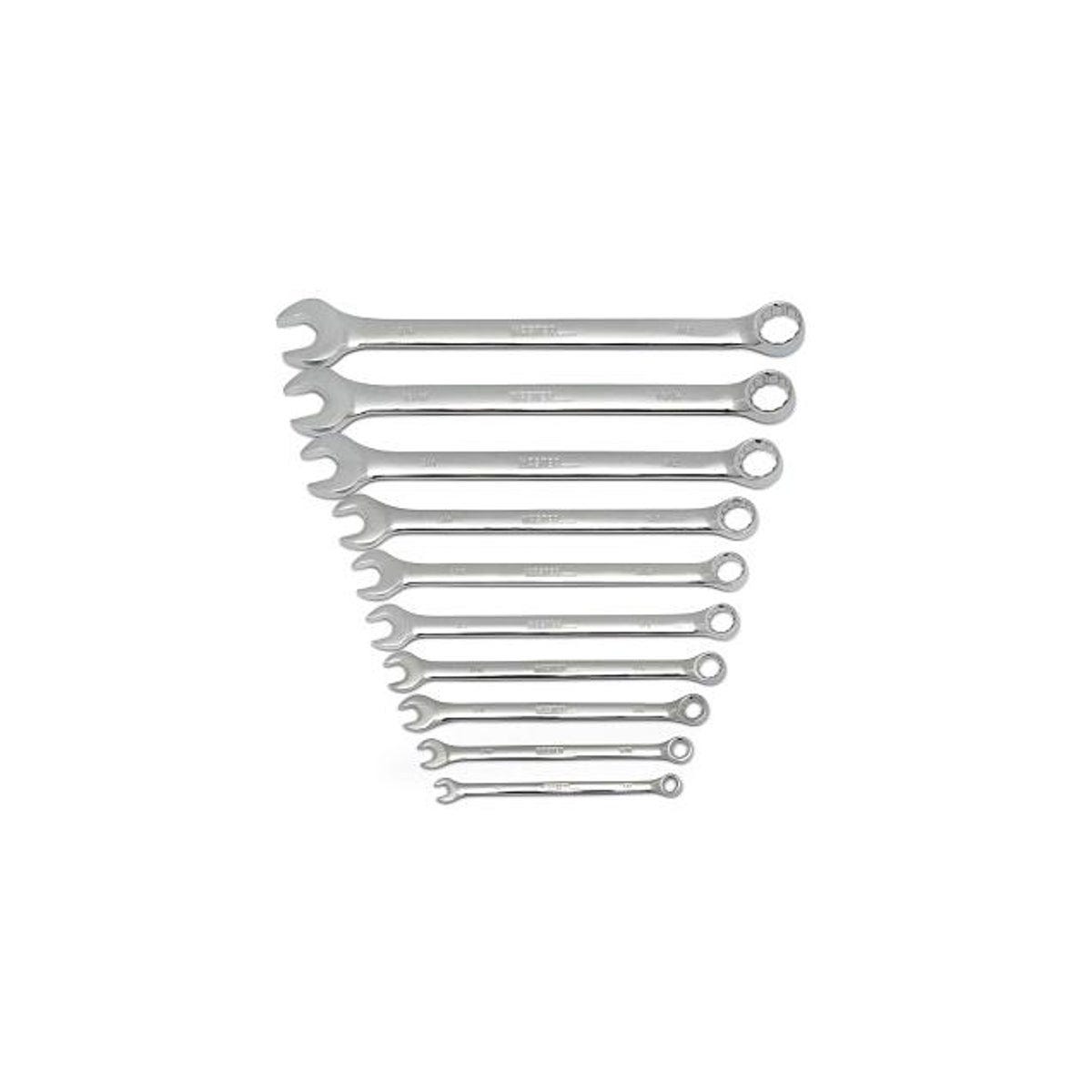 Master Mechanic SAE Long Pattern Combination Wrench Set (10-Piece ...