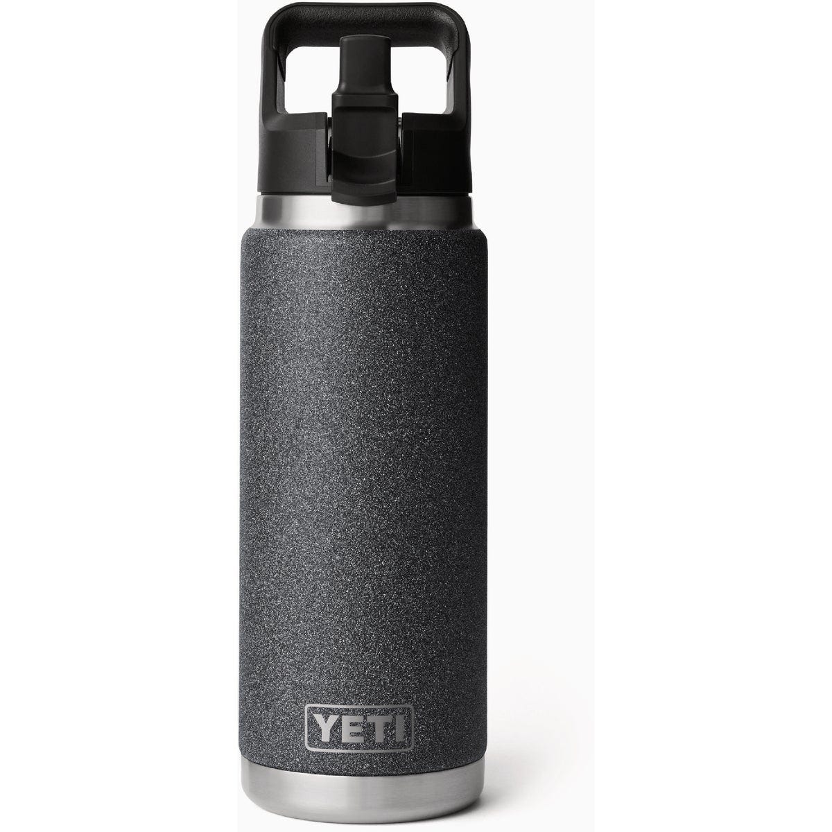 YETI Rambler 26 Oz. Blackstone Water Bottle with Straw Cap | True Value ...