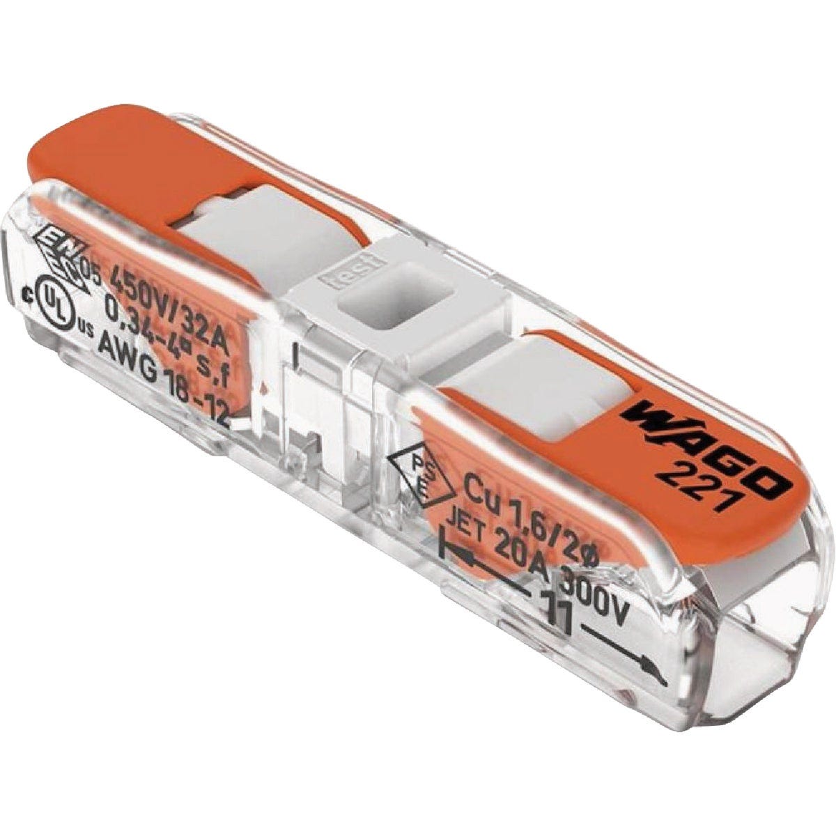 Wago Inline Splice Lever Connector (10-Pack) | True Value Hardware