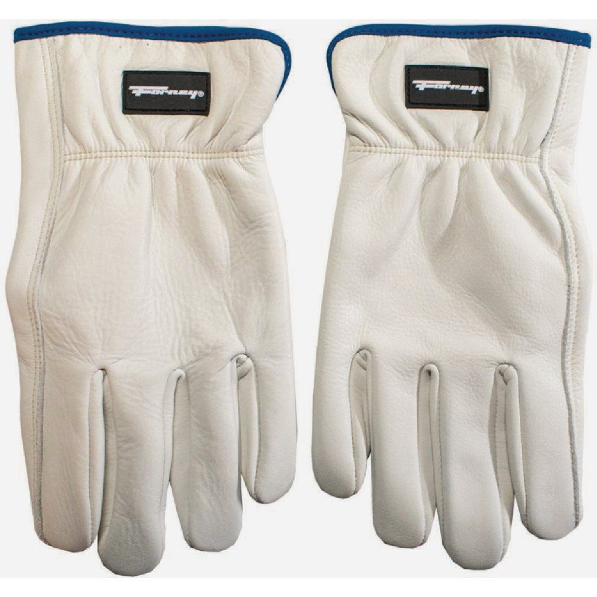 Forney Men's Large Hydra-Lock Leather Water-Resistant Work Gloves ...