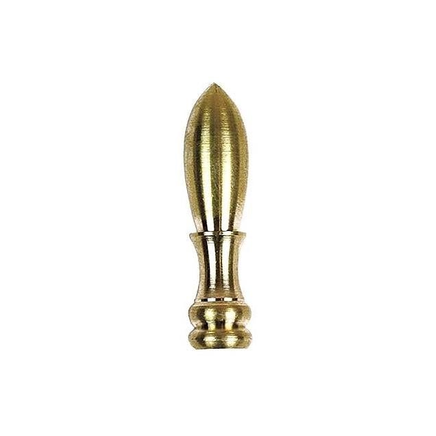 Jandorf 2 In. Solid Brass Bullet Lamp Finial | True Value Hardware