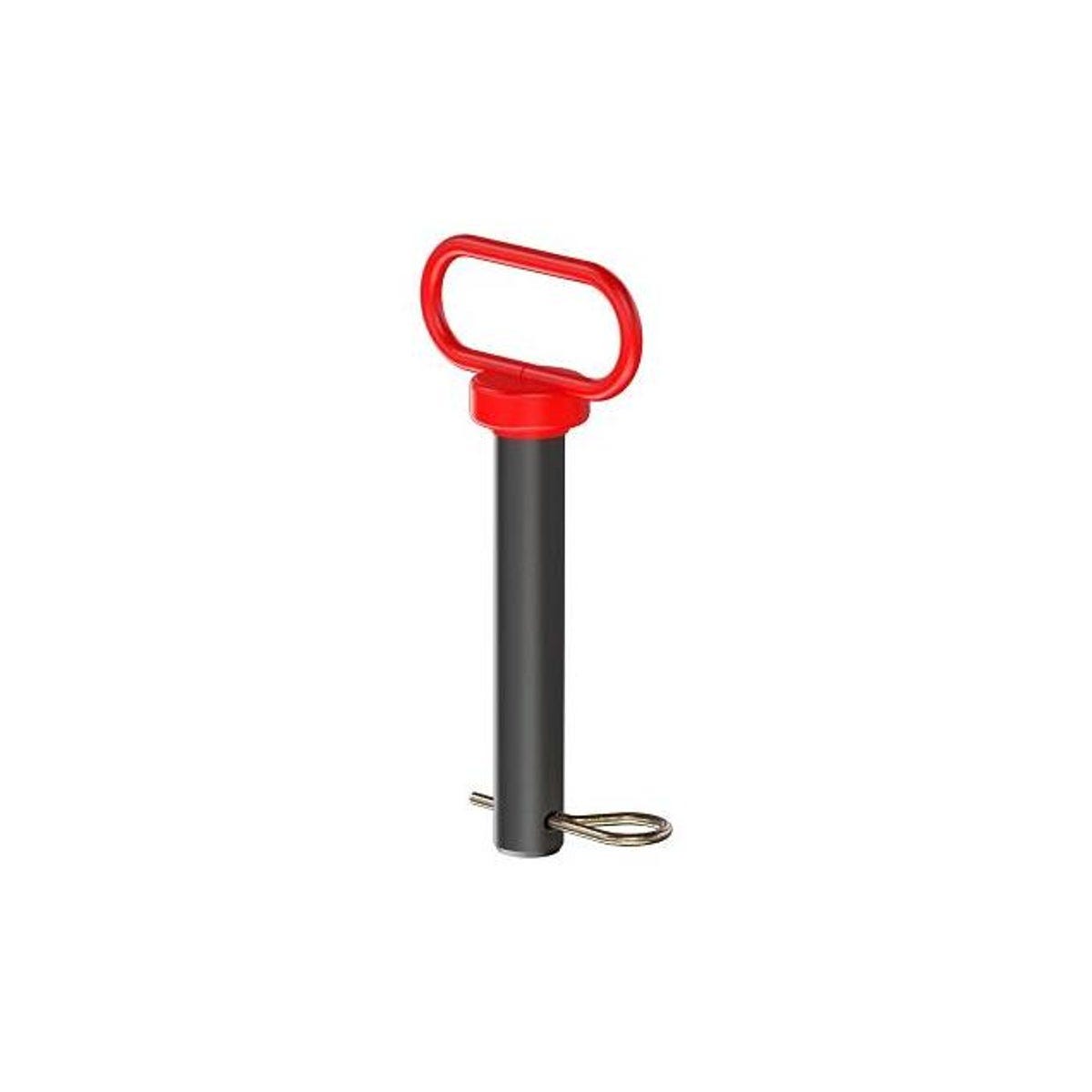 Curt 1 In. x 5-1/2 In. Rubber-Coated Handle & Clip Clevis Pin Hitch ...