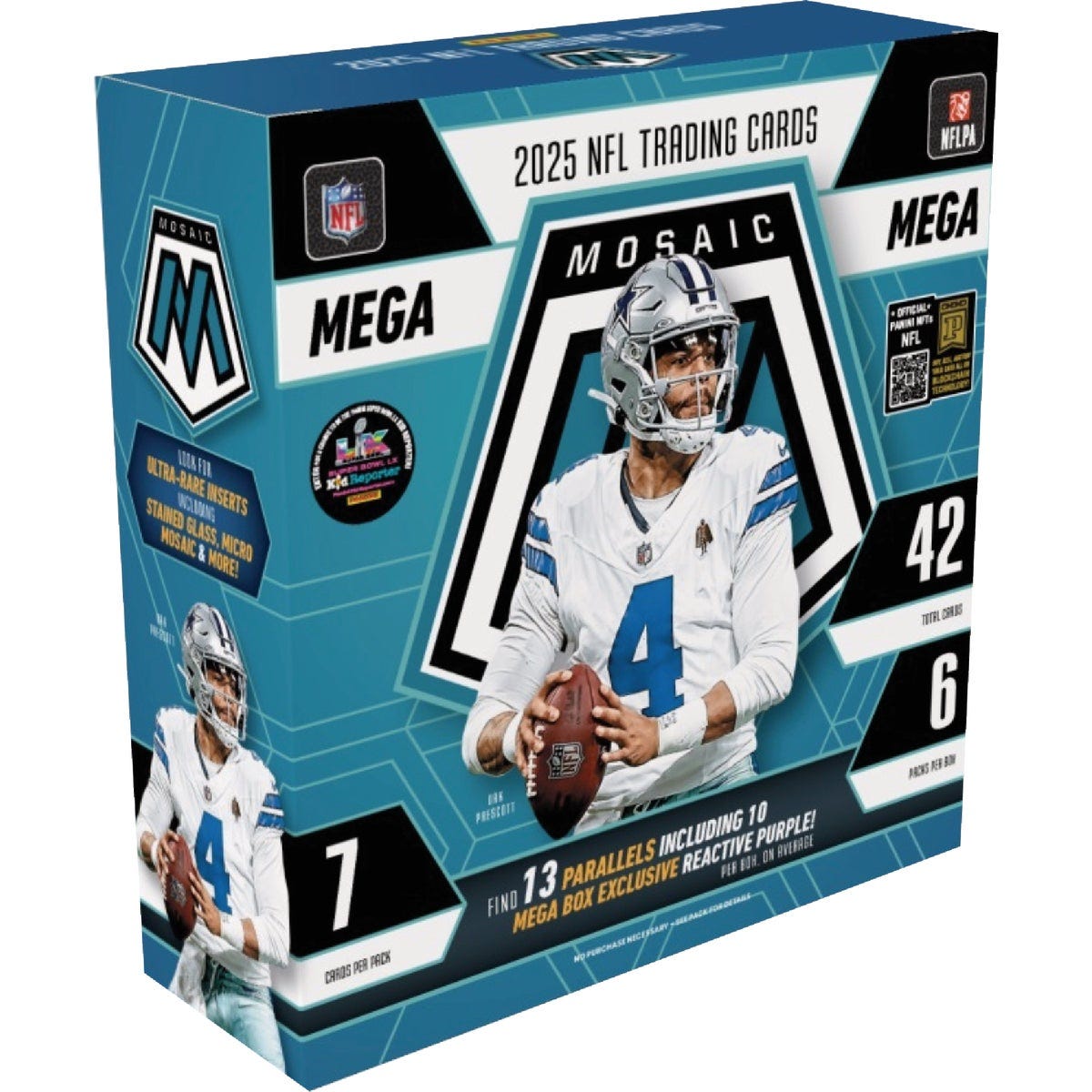 2025 Panini Mosaic Football Mega Box | True Value Hardware