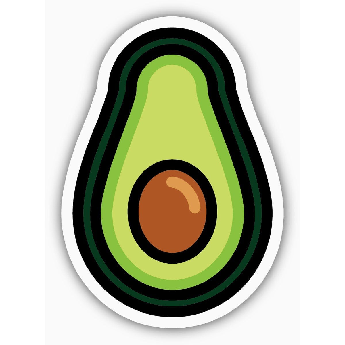 Stickers Northwest Avocado Large Sticker | True Value Hardware